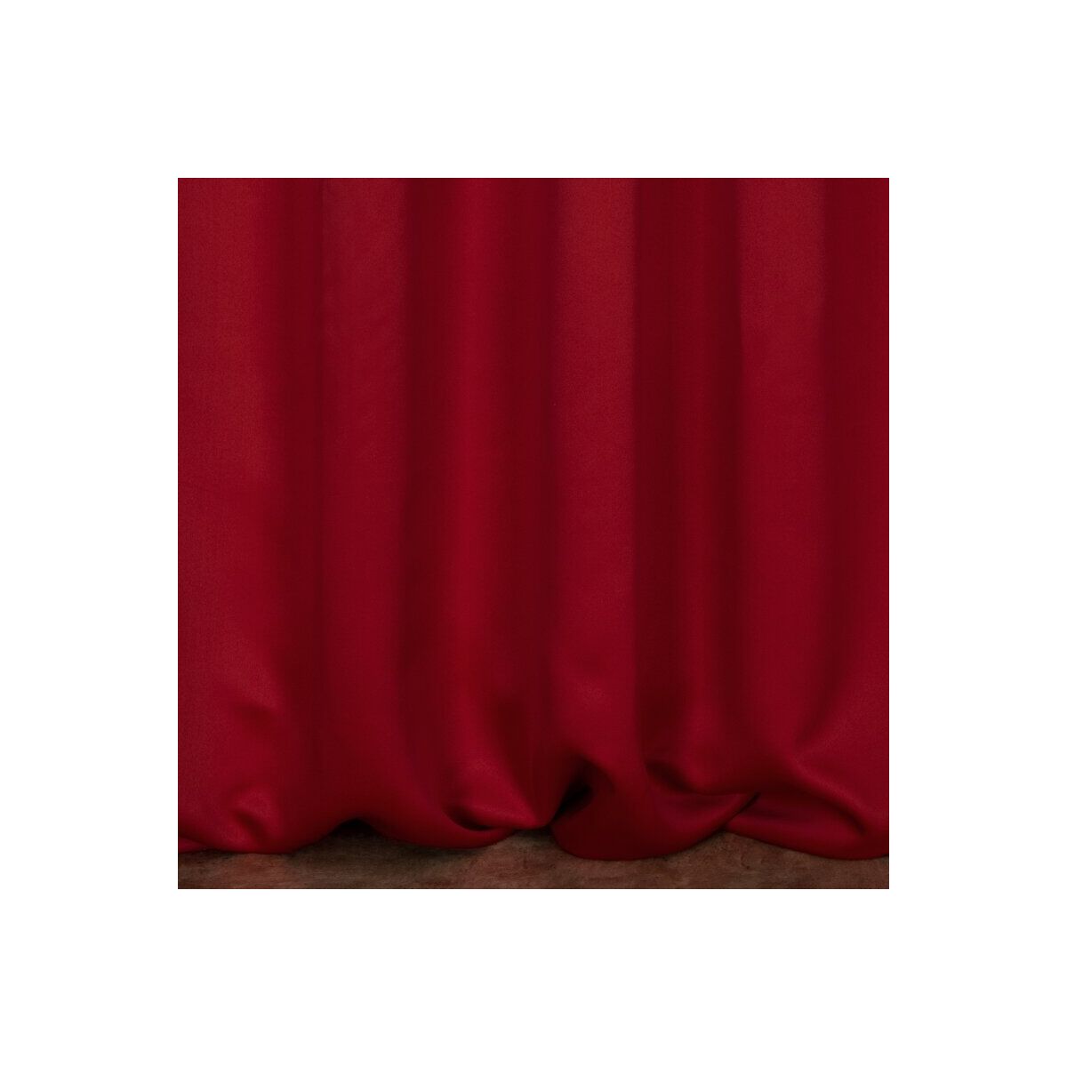 Red Dimout Curtain LOGAN 135x250cm - LuigeMööbel